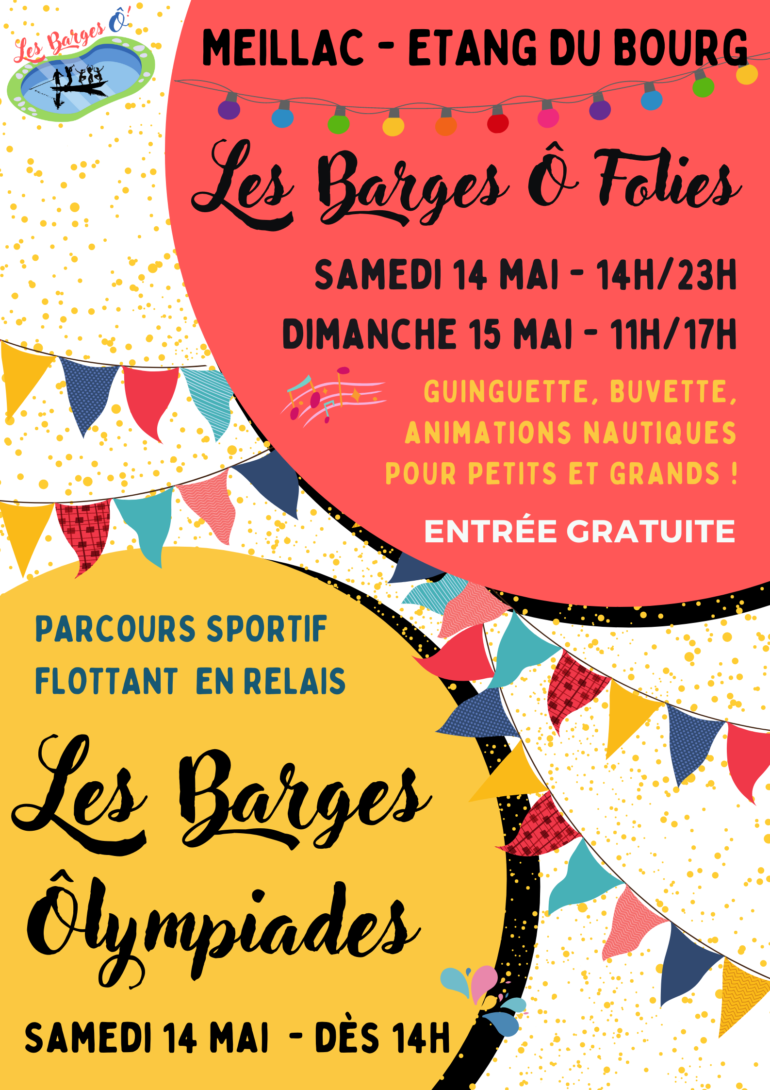 Les Barges Ôlympiades - Bretagne Romantique