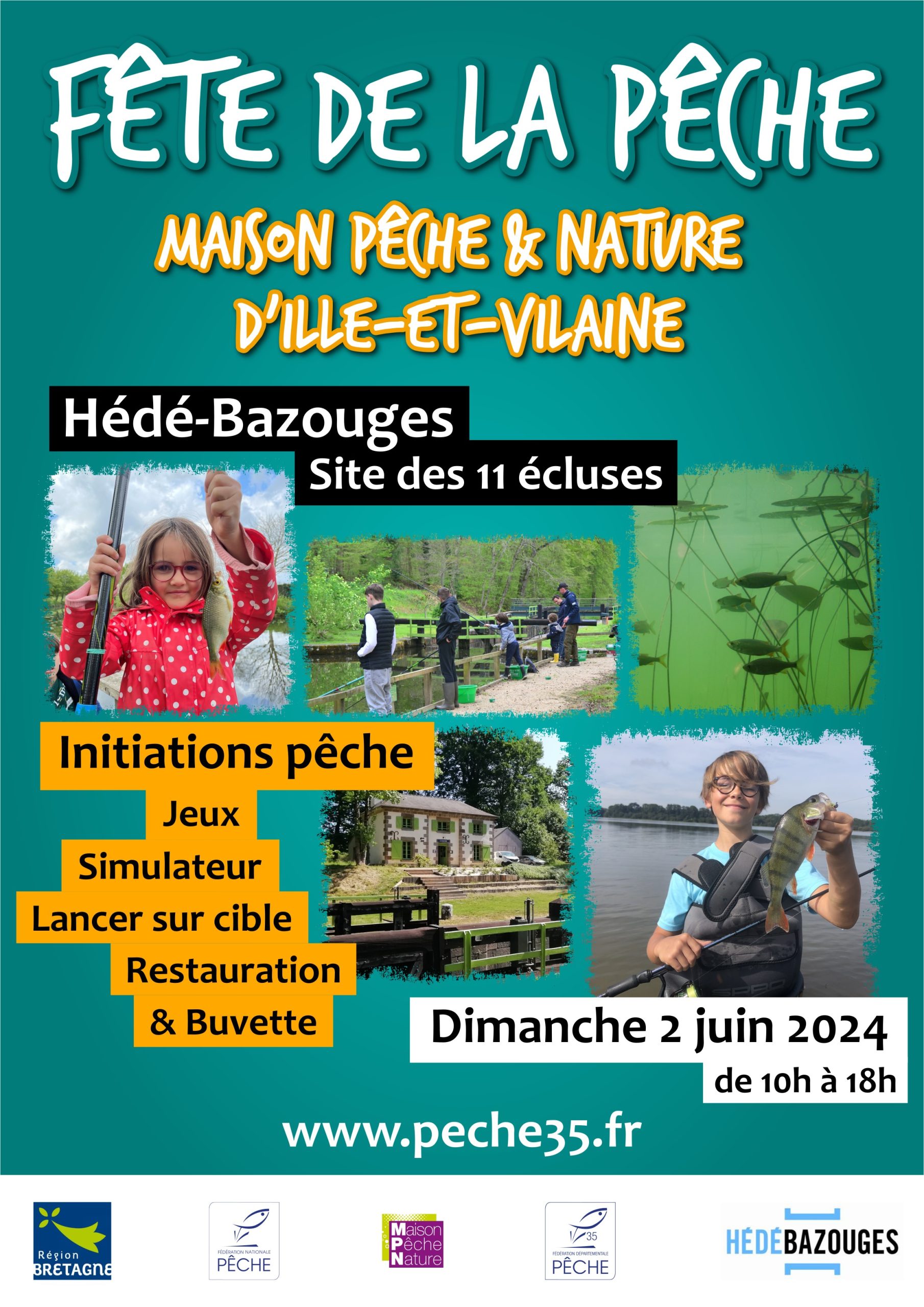Fête de la pêche 2024 - Hédé-Bazouges - Bretagne Romantique
